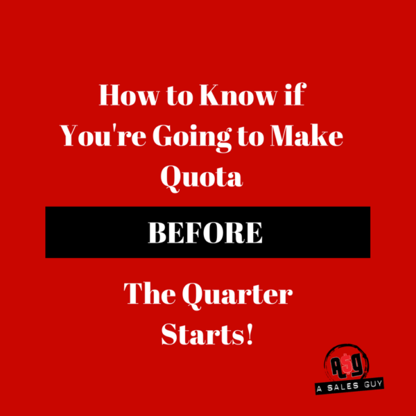 How to Set Quota - A Sales Guy